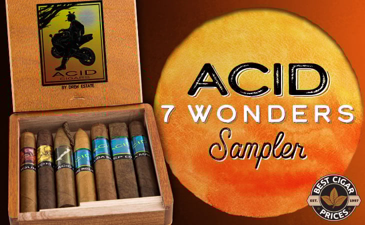 Acid Cigars 7 Wonders Sampler | Best Cigar Prices