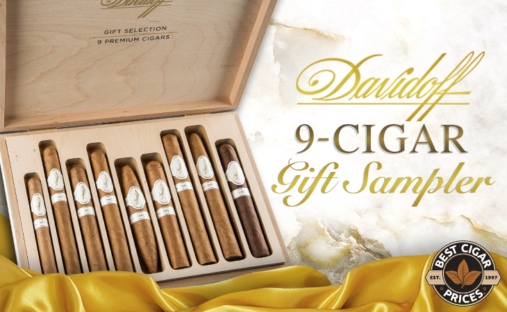 Davidoff 9 Cigar Gift Selection Variety Sampler | Best Cigar Prices