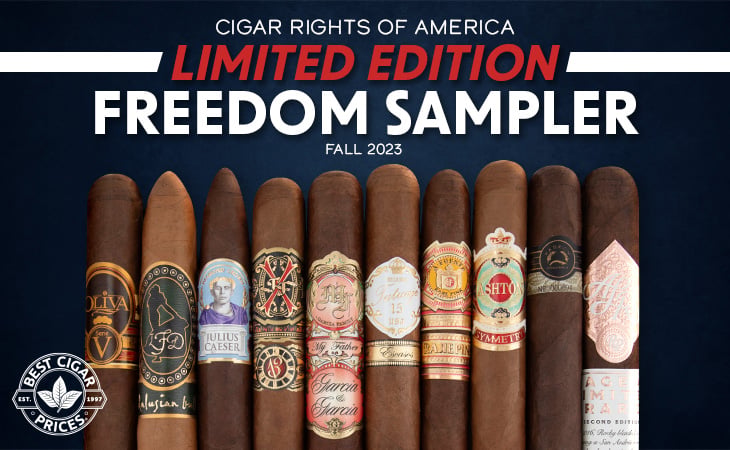 Cigar Rights of America Freedom Sampler Fall 2023 | Best Cigar Prices